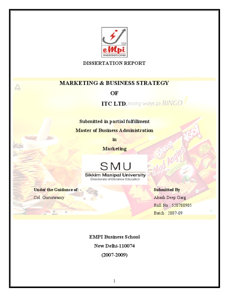 ITC Ltd: Marketing & Business Strategy | PDF | Brand | Retail