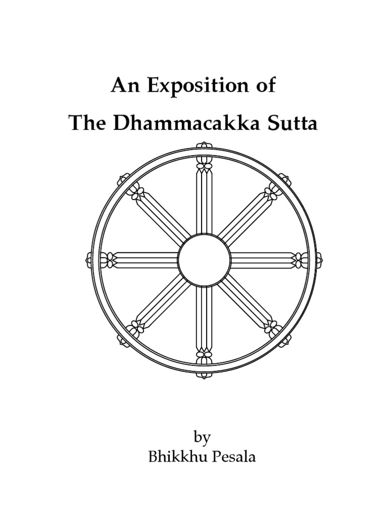 An Exposition of The Dhammacakka Sutta | PDF | Noble Eightfold Path ...