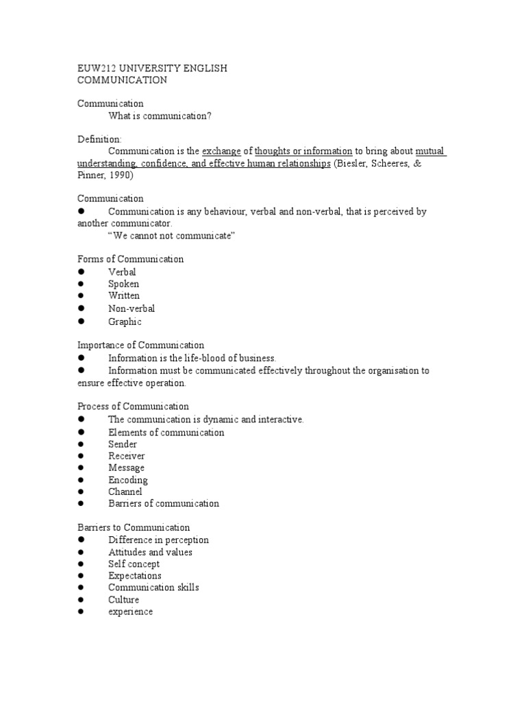 Technical Communication | Technical Communication | Communication