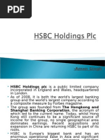 HSBC Simplified Structure Chart | PDF | Hsbc | Private Sector
