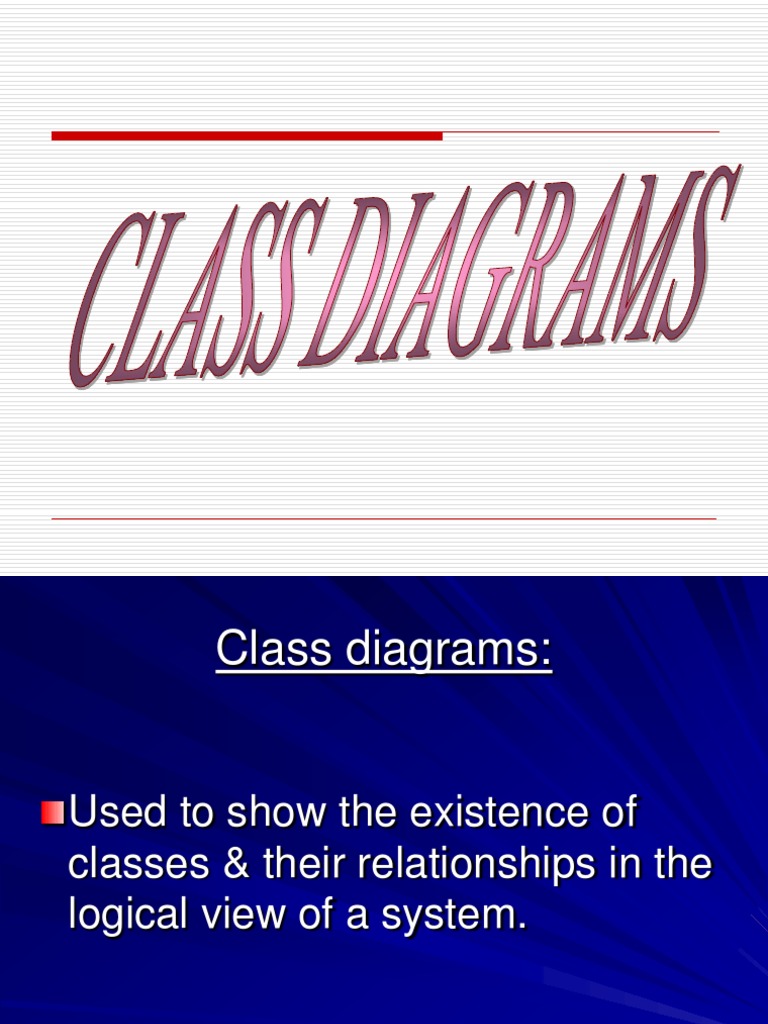 Object Oriented Analysis And Design Ooad Class