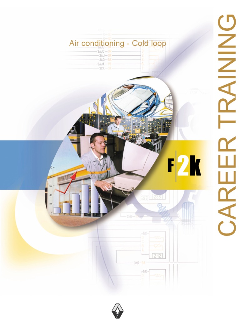Renault APV Training On AC Cold Loop | PDF | Air Conditioning | Gas ...