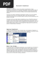 PowerPoint 2006 Lesson Plan | PDF | Microsoft Power Point | Window (Computing)