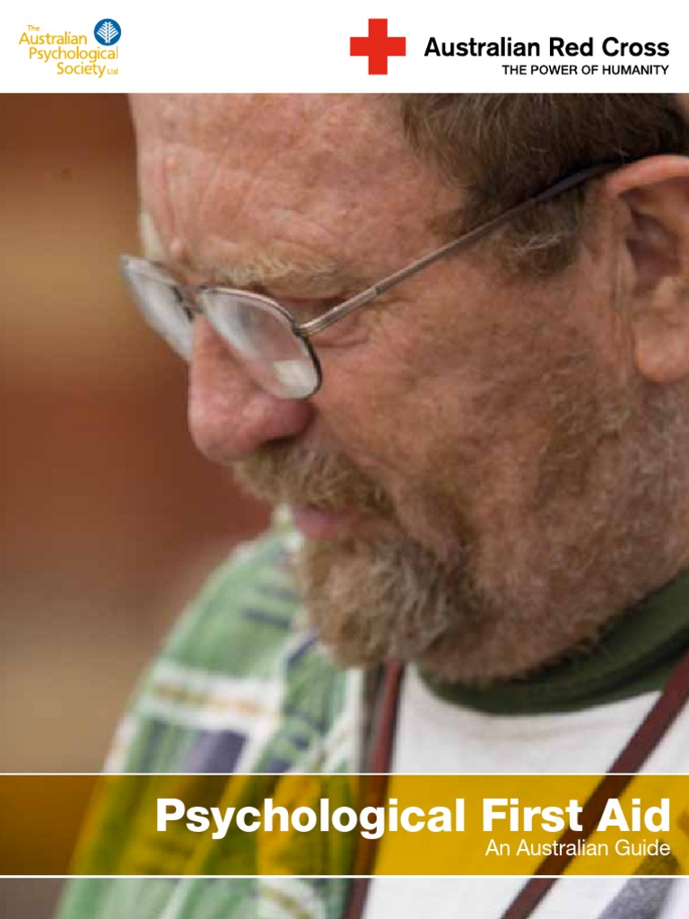 Red Cross Psychological First Aid Book | PDF | Recovery Approach ...