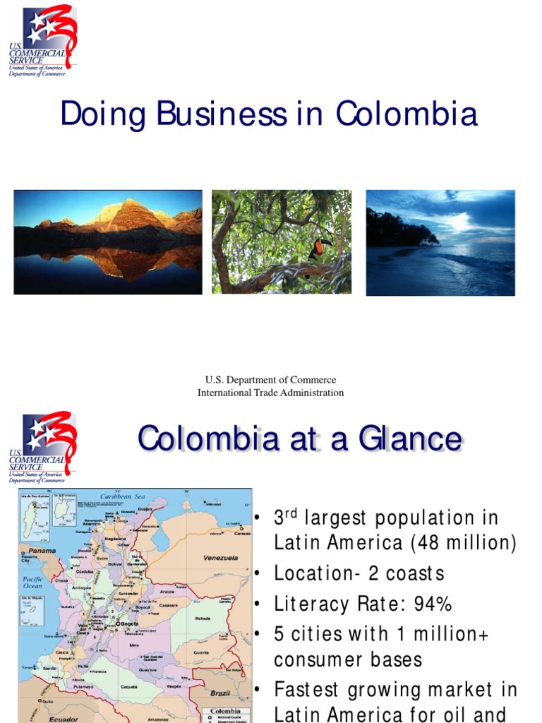 Doing Business in Colombia September2012 | PDF | Exports | The United ...