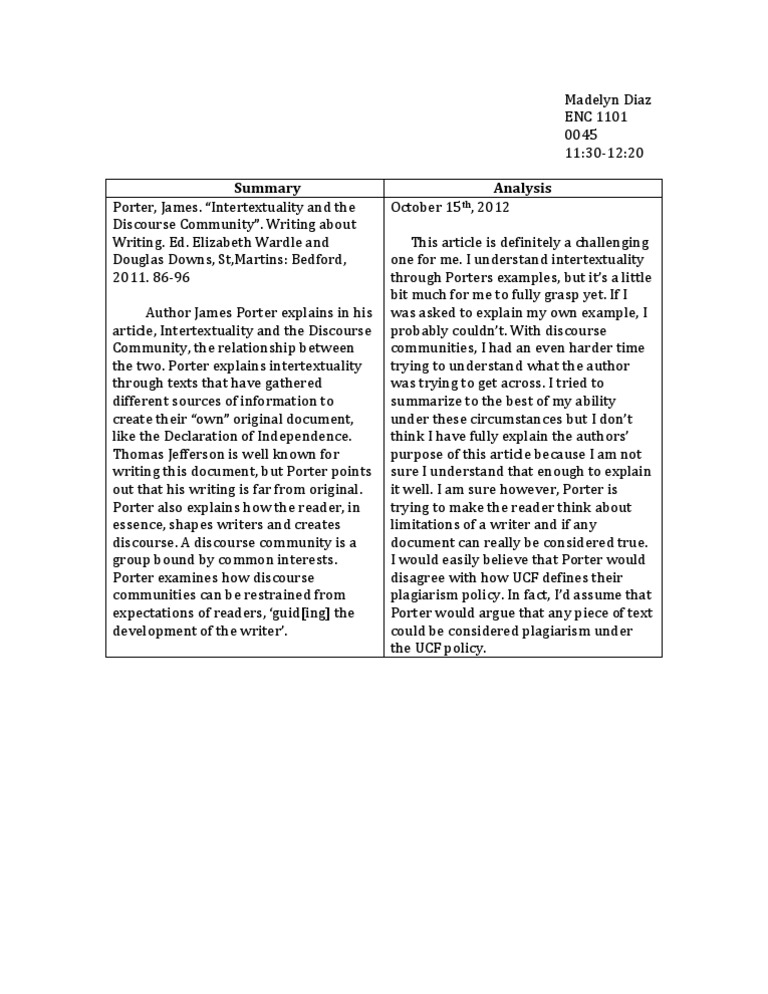 Porter | PDF