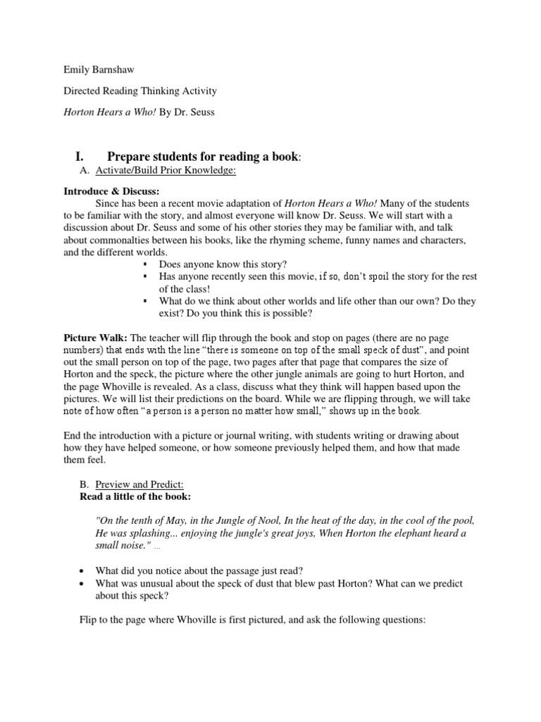 DTRA Reading Lesson Plan | PDF