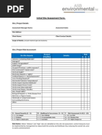 EHS Form | PDF | Safety | Occupational Safety And Health