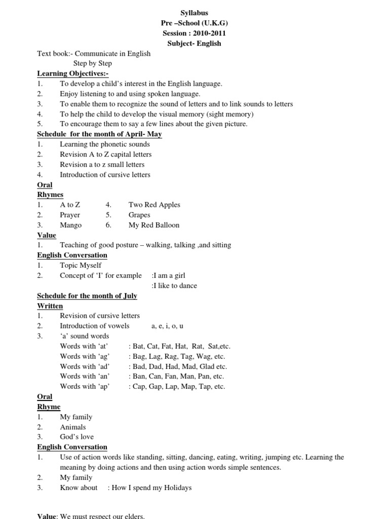 UKG | PDF | Fruit | English Language