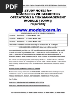 Syllabus For NISM Research Analyst Exam | PDF | Valuation (Finance ...