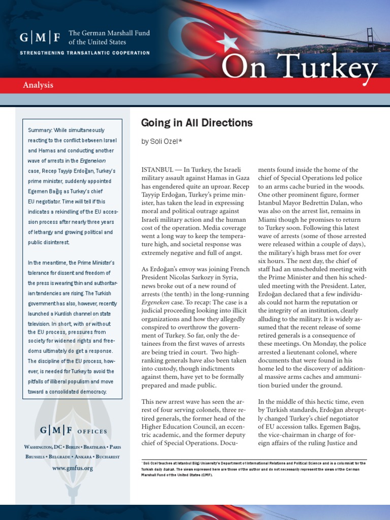 Soli - Turkey Analysis 0109 Final | PDF | German Marshall Fund ...