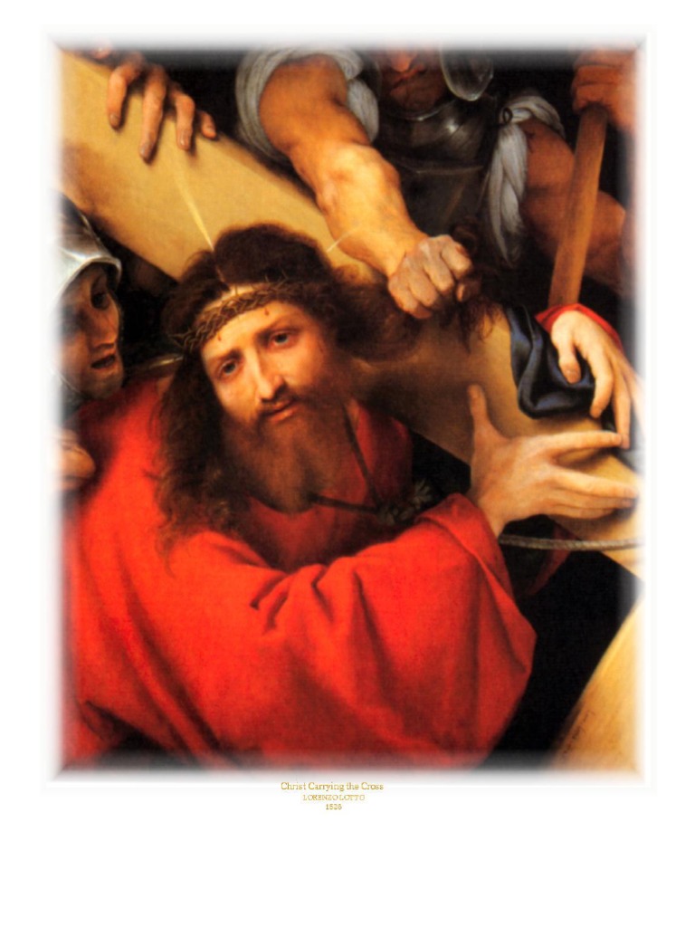 Devotion To The Drops of Blood Lost by Our Lord Jesus Christ On His Way ...