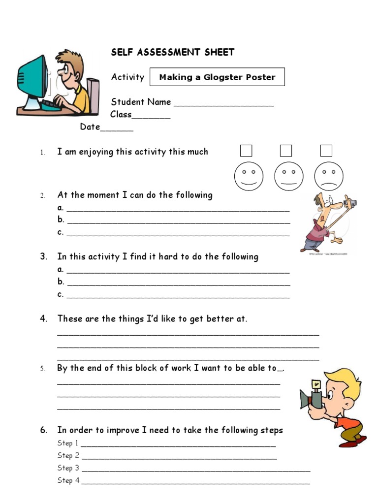 Self Assessment Sheet | PDF