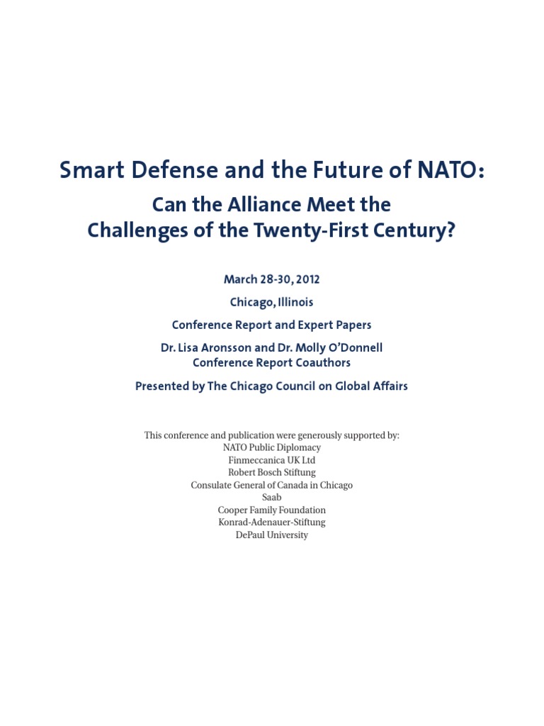 Grand Smart Defense | PDF | Nato | Military