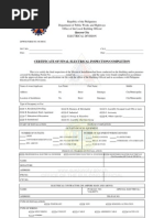 Electrical Wiring Permit Application | PDF | Electrician | Electrical ...