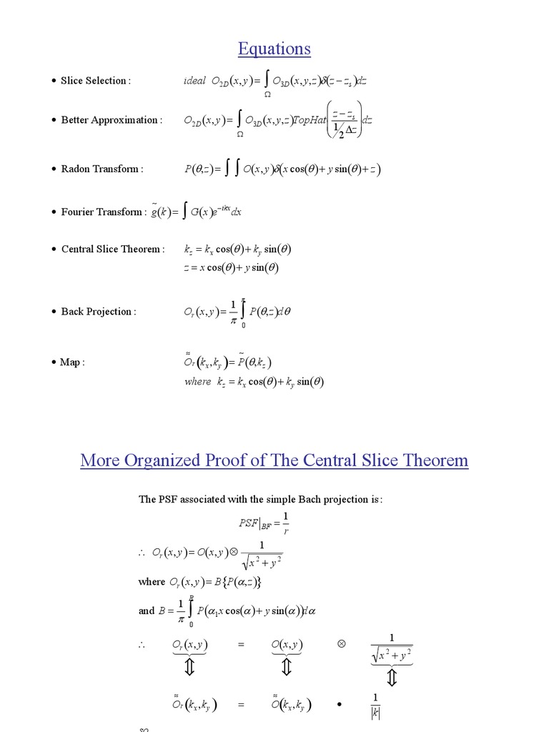 Medical Imaging | Trigonometric Functions | Space