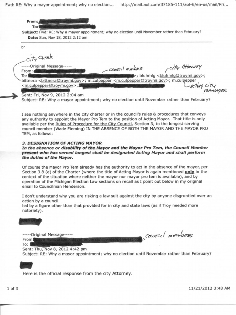 Brake Letters | PDF | Mayor | Public Sphere