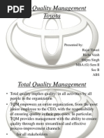 TQM Implementation in Toyota: A Case Study | PDF | Enterprise Resource ...