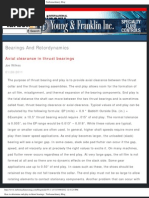 Understanding End Play and Its Impact On Axial Alignment: Sleeve ...