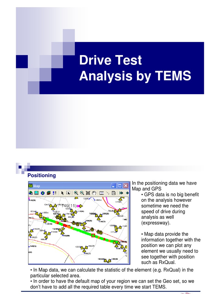 TEMS Drive Test Analysis | PDF | Electromagnetic Interference ...