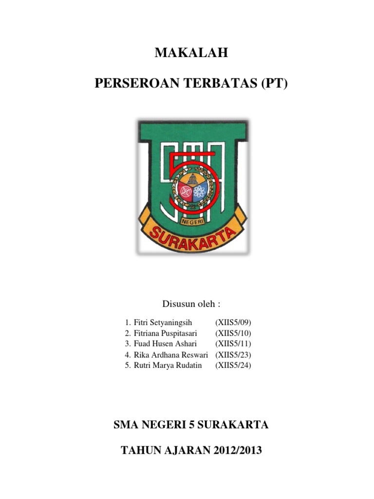 Makalah PT | PDF