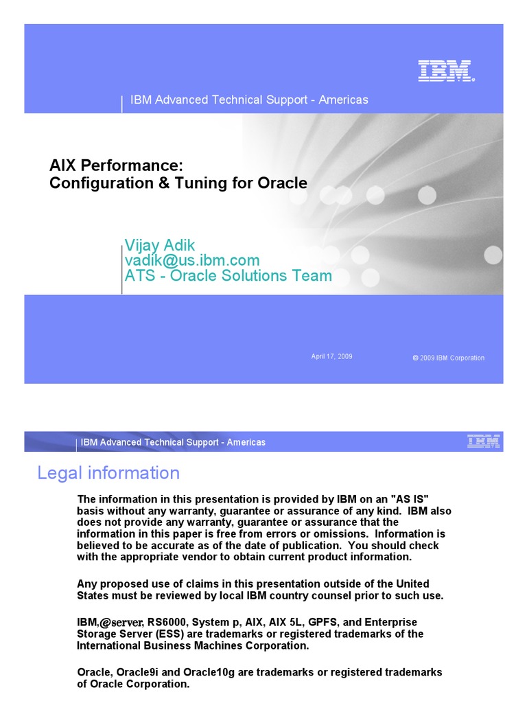Oracle Aixtuning1 Pdf Oracle Database File System 4292