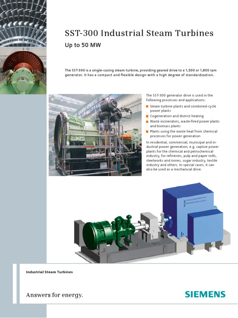 SST-300 en | PDF | Power Station | Steam