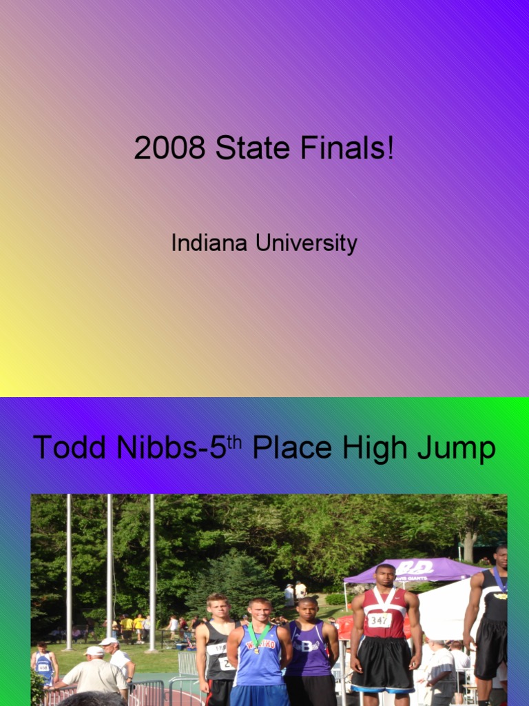 2008 State Finals! | PDF