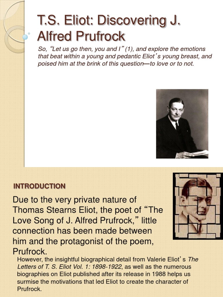 T.S. Eliot's Prufrock: A Lament for Love | PDF | T. S. Eliot