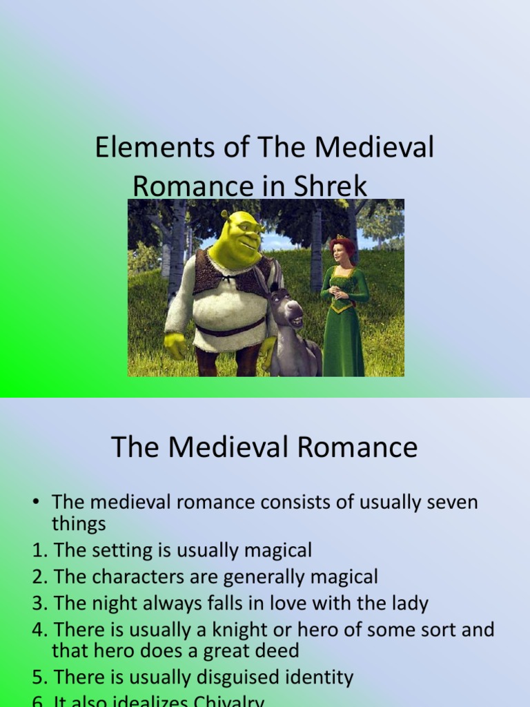 The Medieval Romance in Shrek | PDF | Leisure