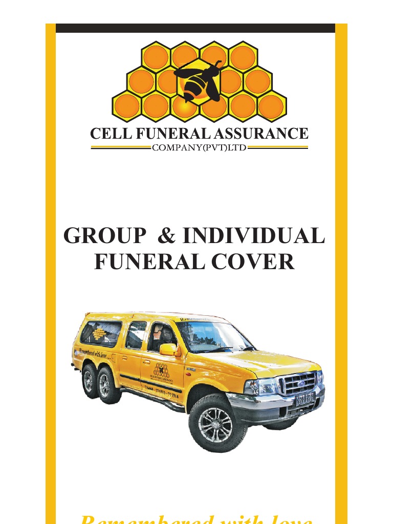 Cell Funeral Brochure Rev | PDF | Funeral | Insurance