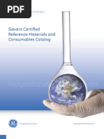 Sievers Certified Reference Materials and Consumables Catalog | PDF ...