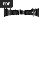 Inventory Management System Documentation | PDF | Relational Database | Databases