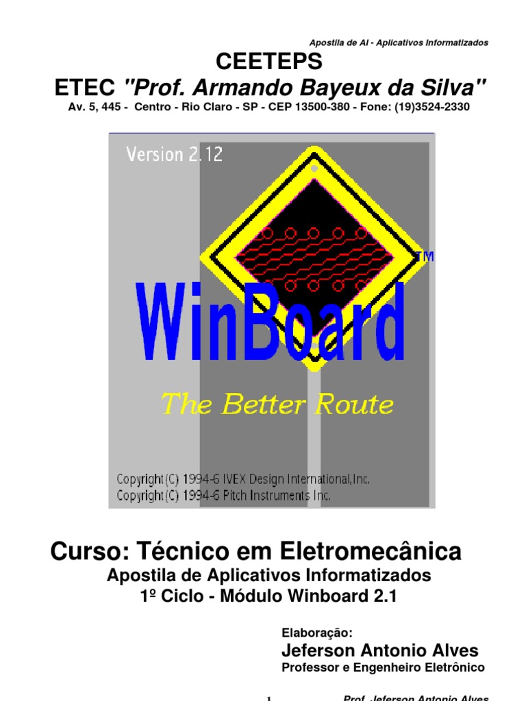 Apostila Winboard Completa | PDF | Janela (informática) | Programas