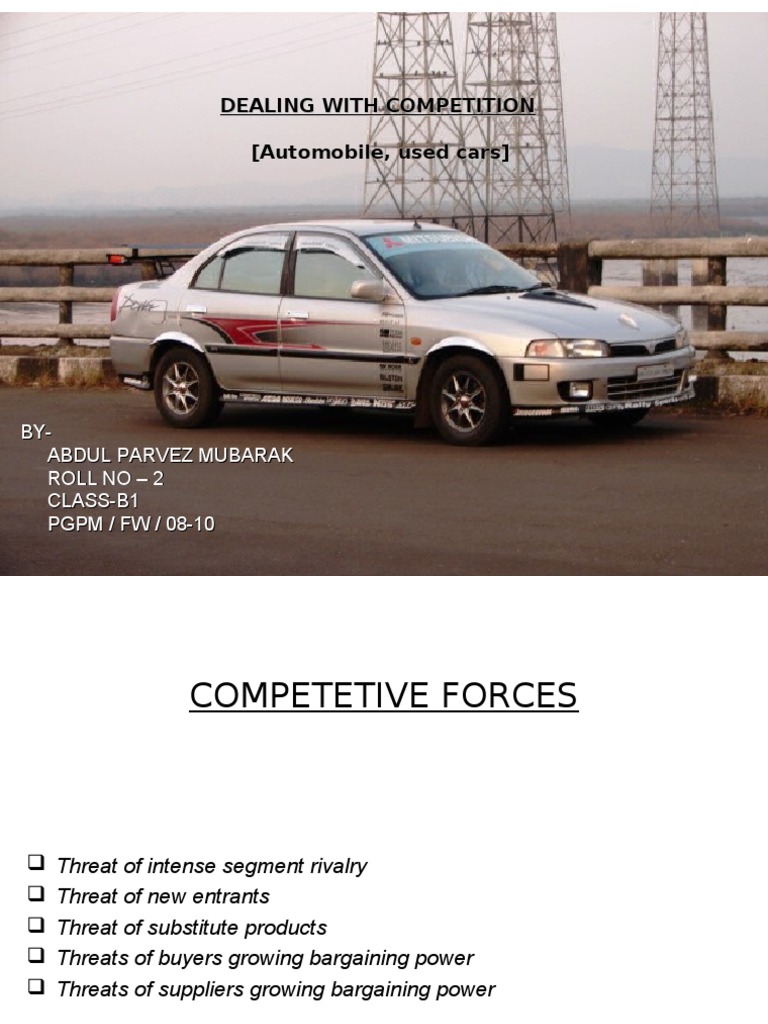 Strategies for Competing in Auto Industry | PDF | Monopoly | Competition