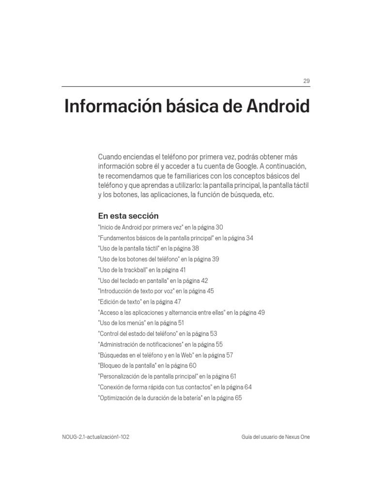 Guia Android | PDF | Google | Android (sistema operativo)