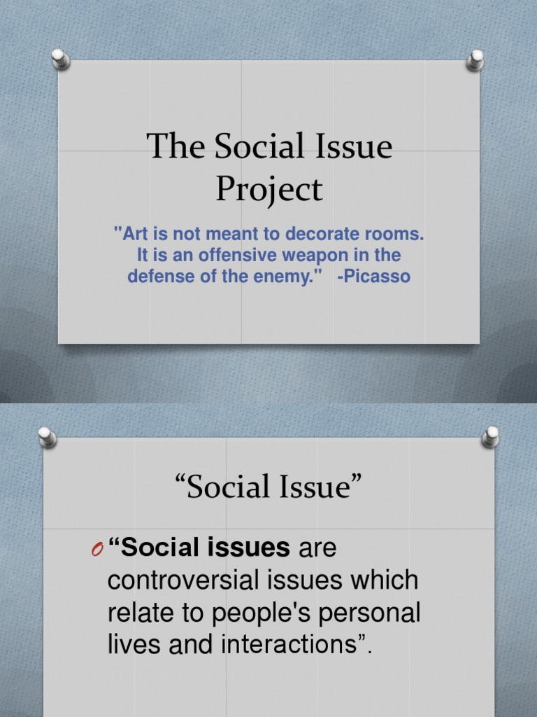 High School Social Issue Project | PDF | Paintings