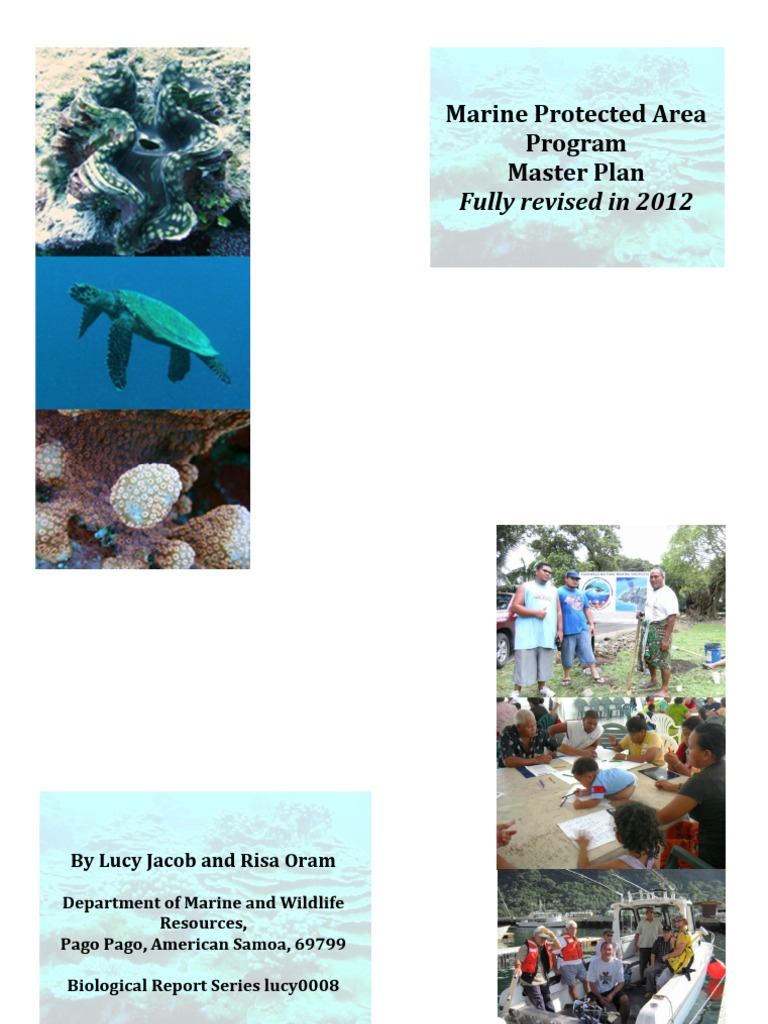 MPA Program Master Plan 2012 | PDF | Coral Reef | Protected Area