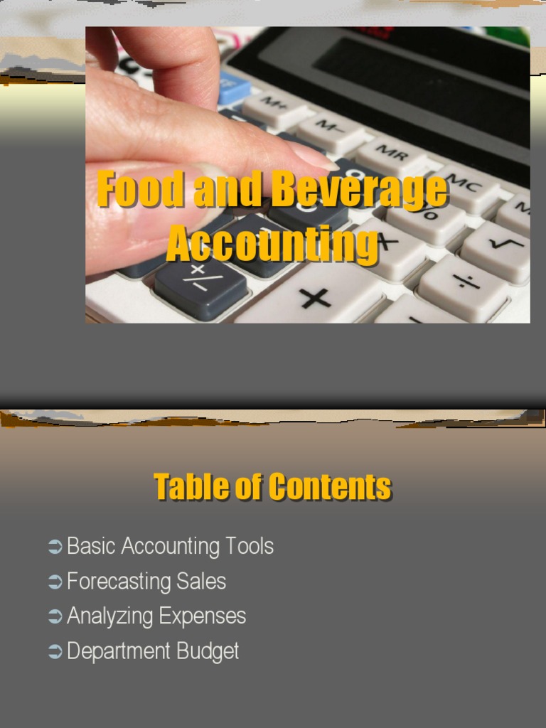 Restaurant Cost Control Overview | PDF | Forecasting | Foods