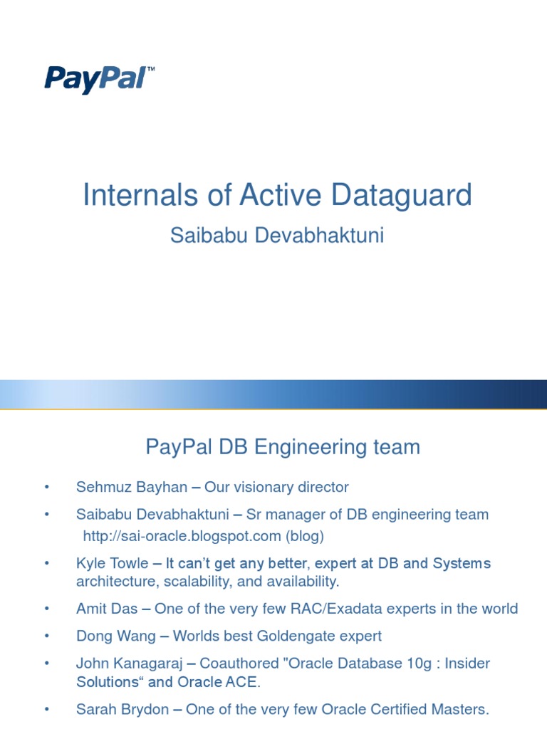 Internals of Active DataGuard | PDF | Oracle Database | Database Index
