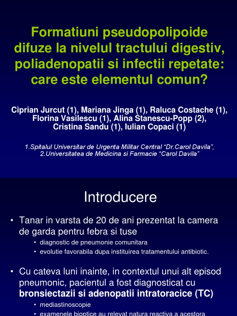 Prezentare Caz Ciprian Jurcut | PDF