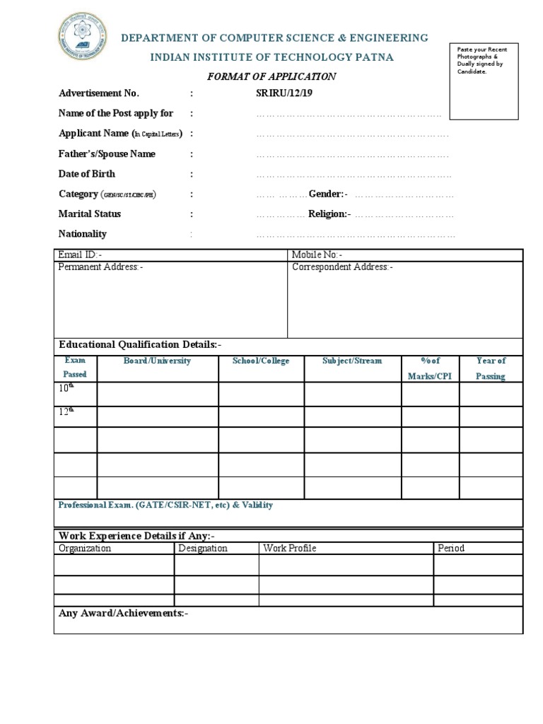 Application | PDF