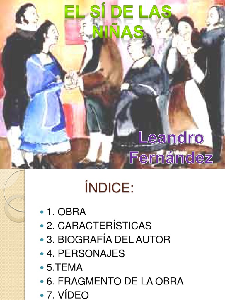 El Si de Las Niñas | PDF