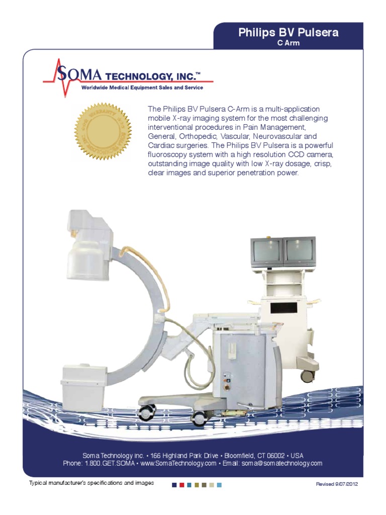 Philips BV Pulsera C Arms | PDF | Radiography | Camera