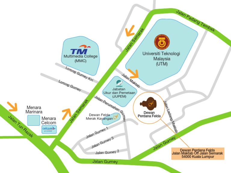 MAP Dewan Perdana Felda | PDF