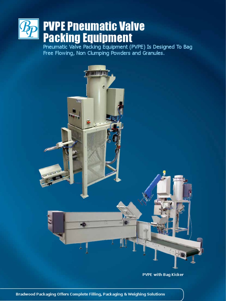 PVPE Pneumatic Valve Packing Equipment | PDF | Packaging And Labeling ...
