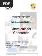 Chemistry Form 5 Chapter 5 Note | PDF | Science & Mathematics