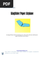Foldable Flight Incredible Paper Airplanes | PDF | Empennage | Flap ...