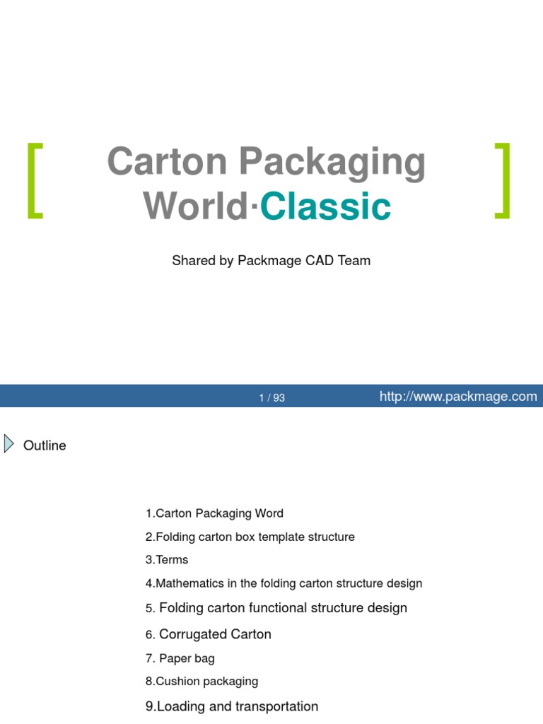 Carton Packaging Knowledge | PDF | Paperboard | Packaging And Labeling