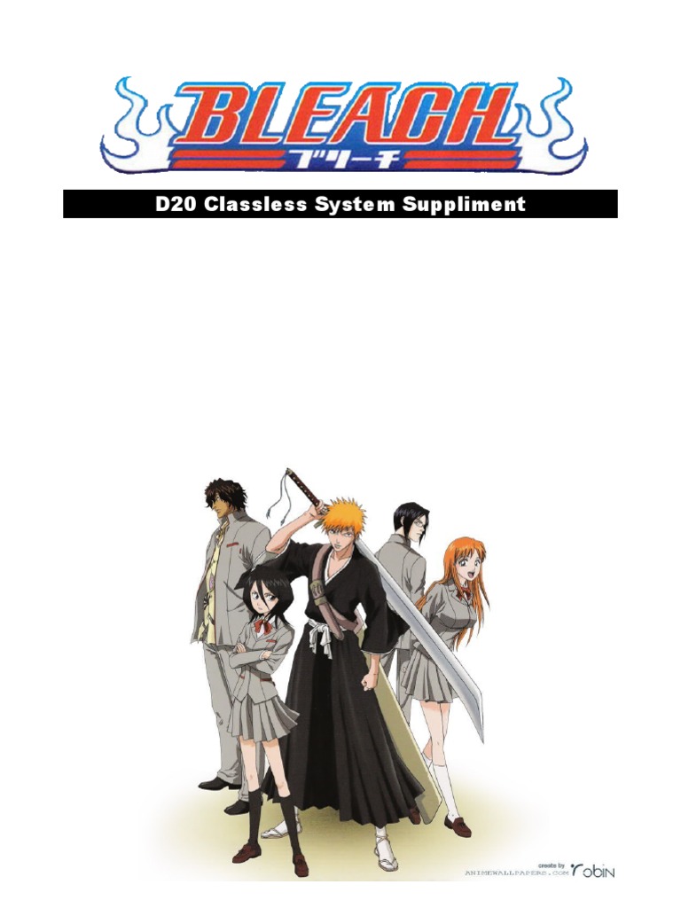 Bleach d20 Supplement | PDF | Leisure